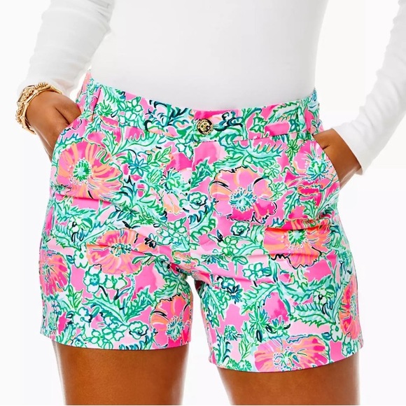 Lilly Pulitzer | Shorts | Nwt Lilly Pulitzer Gretchen High Rise Short ...